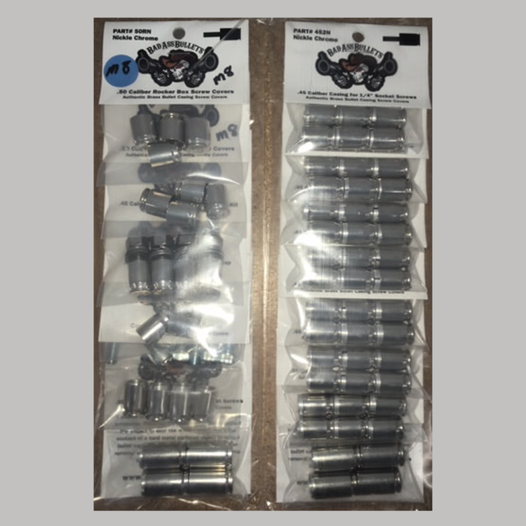 Harley-Davidson Milwaukee 8 Authentic Bullet Casing Screw Cover Kit ...